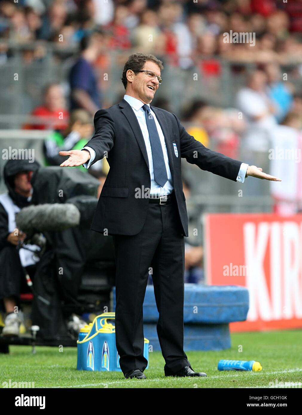 Soccer international friendly japan v england upc arena hi-res stock ...