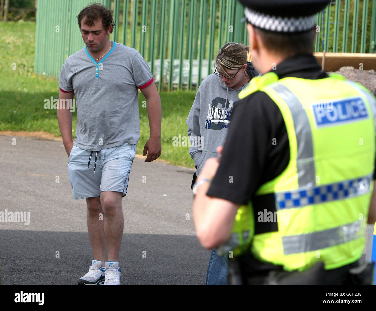 Graeme Bird, 28, (left), the son of Derrick Bird arrives at his mother ...