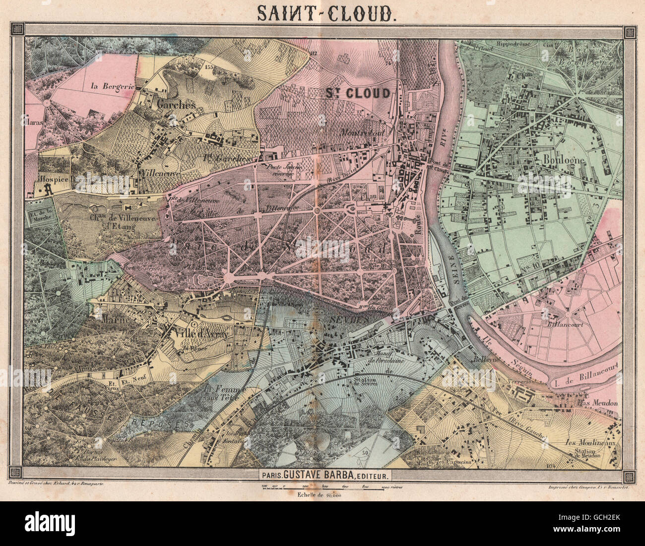 PARIS WEST. Saint-Cloud Garches Ville d'Avray Sèvres Boulogne Marne ...