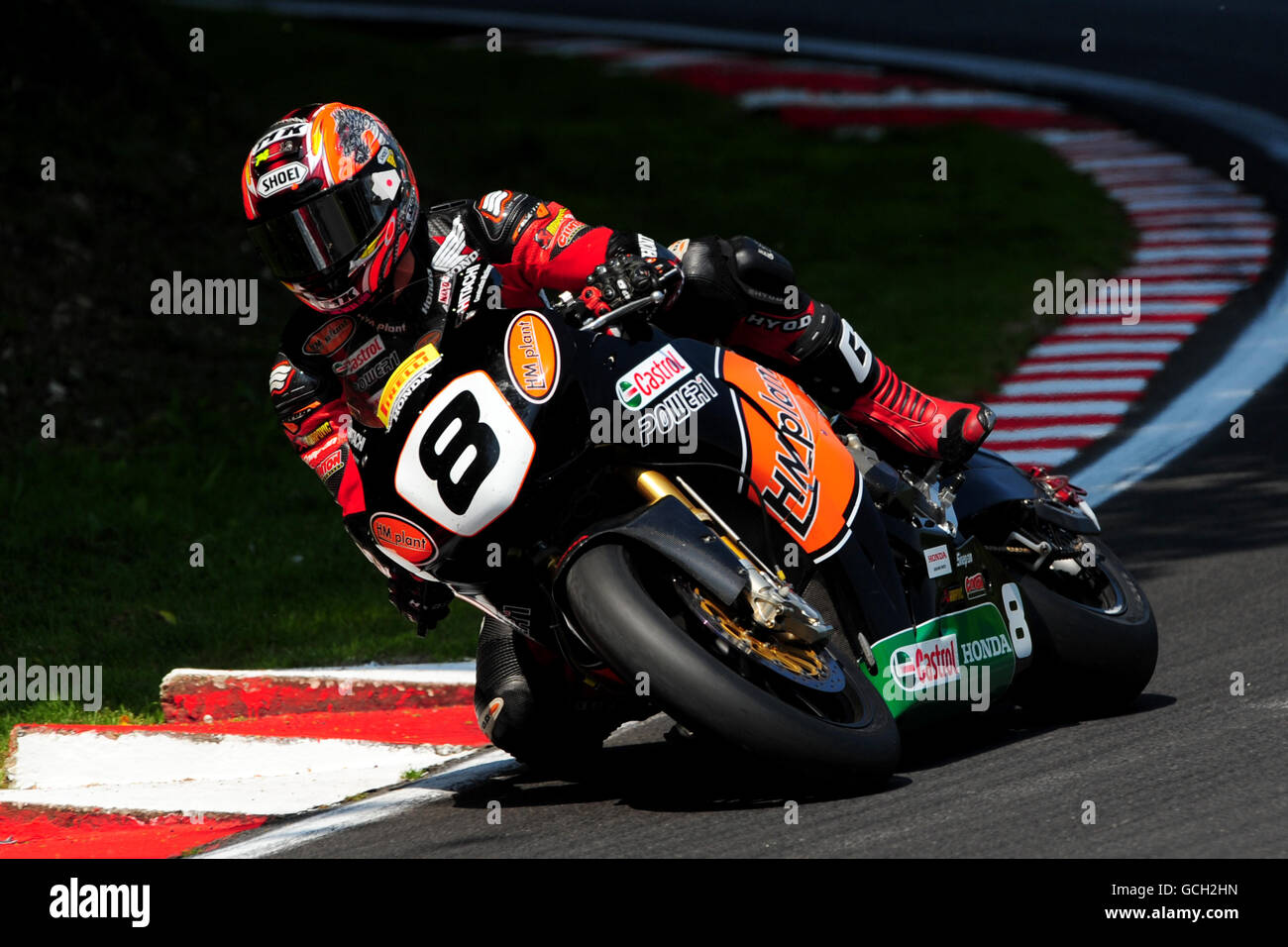 Hm plant ryuichi kiyonari in action during the first race hi-res stock ...