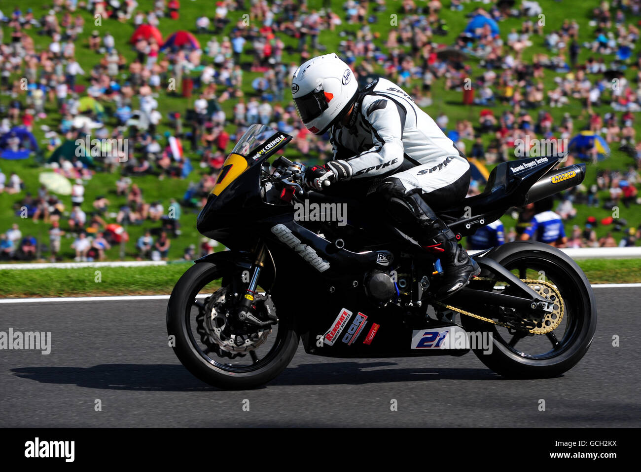 Triumph Mark Cringle Racing's Mark Cringle during the Fuchs-Silkolene ...