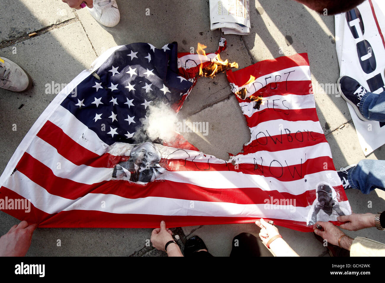 Soccer - Fans Outside Liverpool Football Club. Liverpool fans protest ...