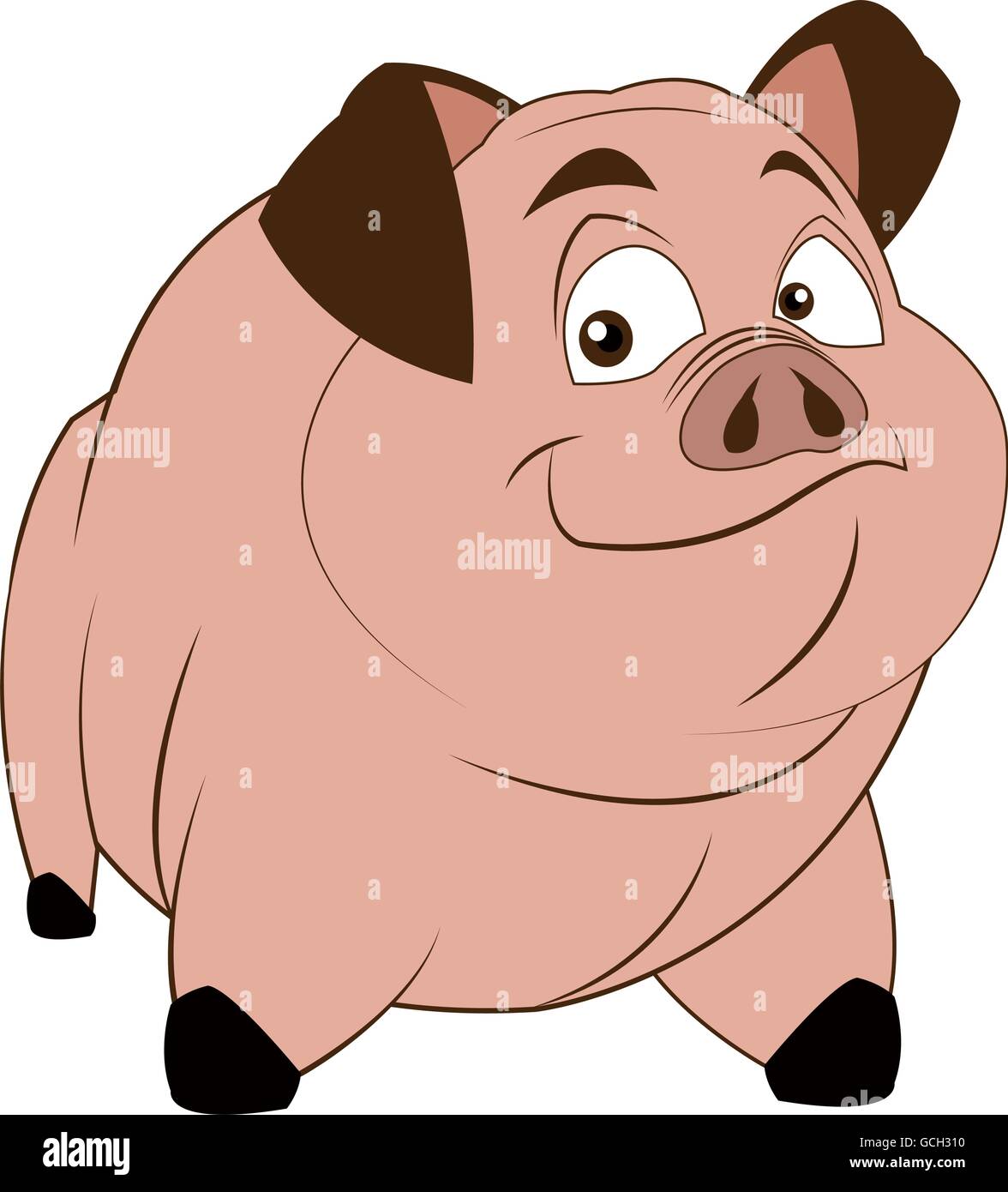 pig cartoon icon Stock Vector Image & Art - Alamy