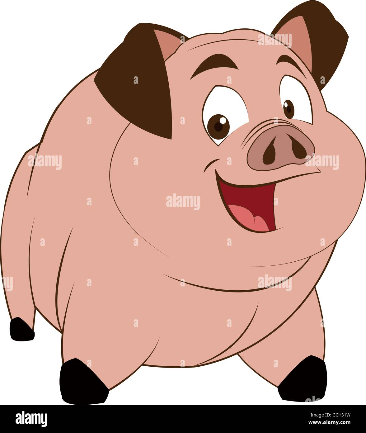 pig cartoon icon Stock Vector Image & Art - Alamy