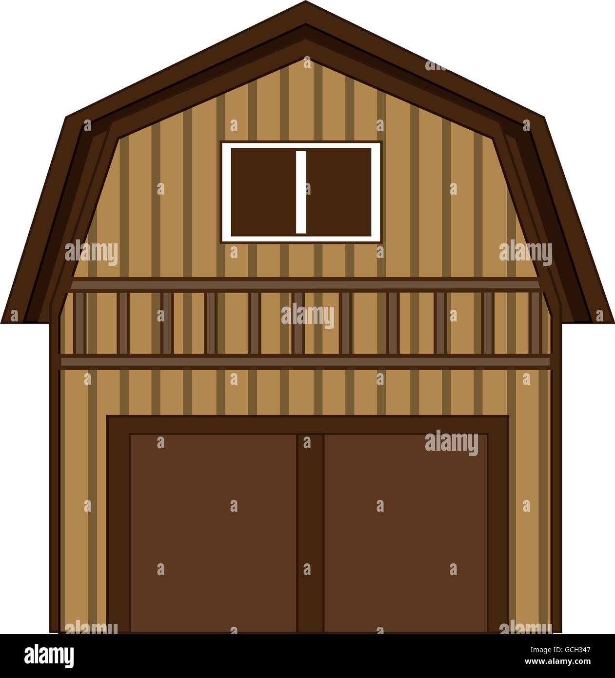 wooden barn icon Stock Vector Image & Art - Alamy