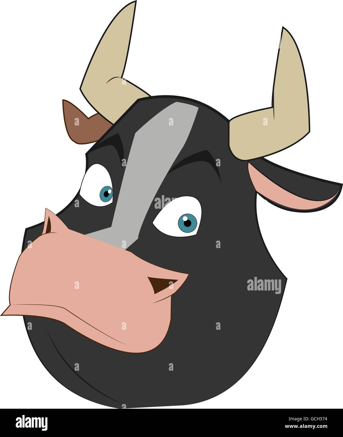 bull cartoon icon Stock Vector Image & Art - Alamy