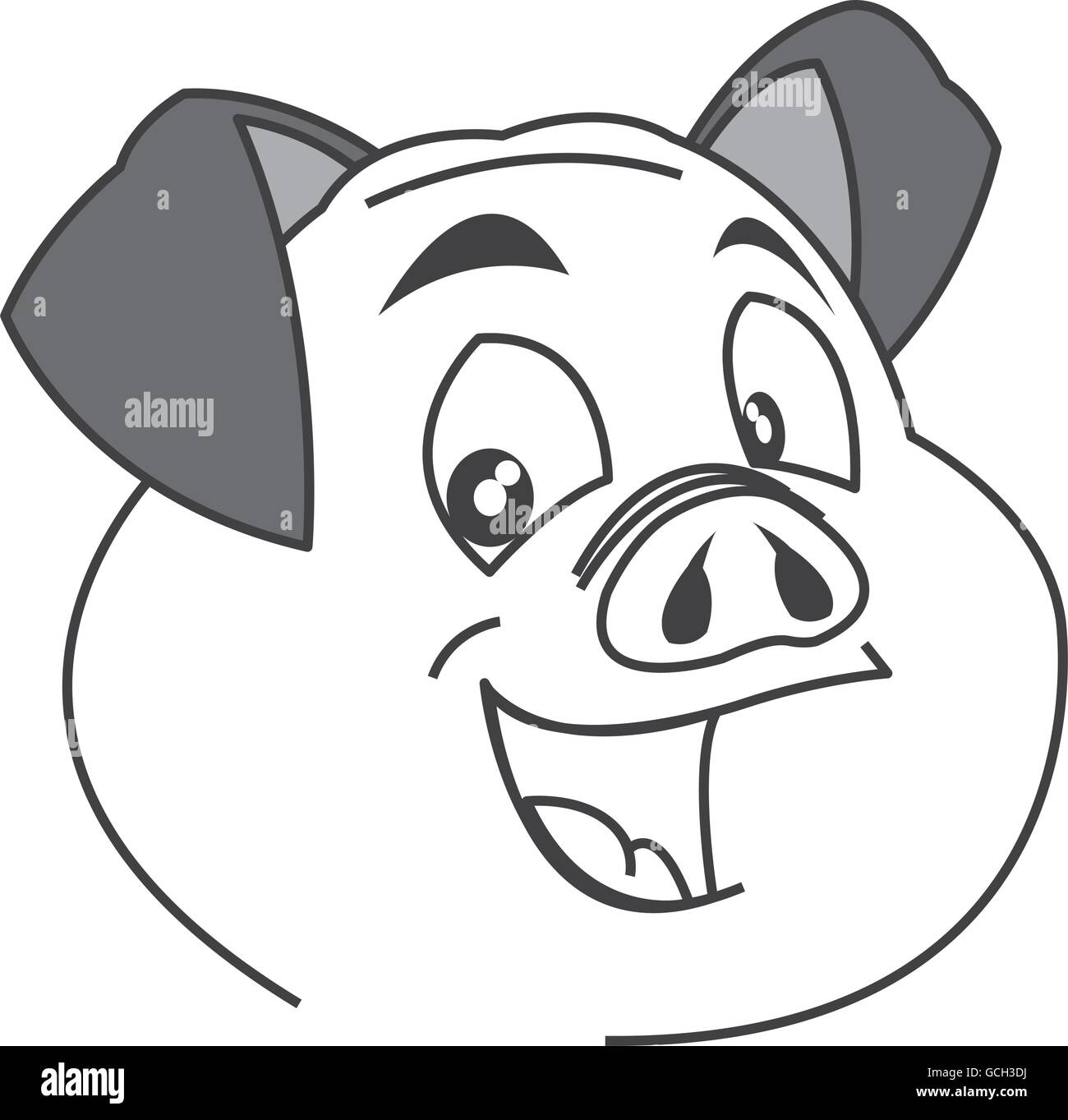 pig cartoon icon Stock Vector Image & Art - Alamy