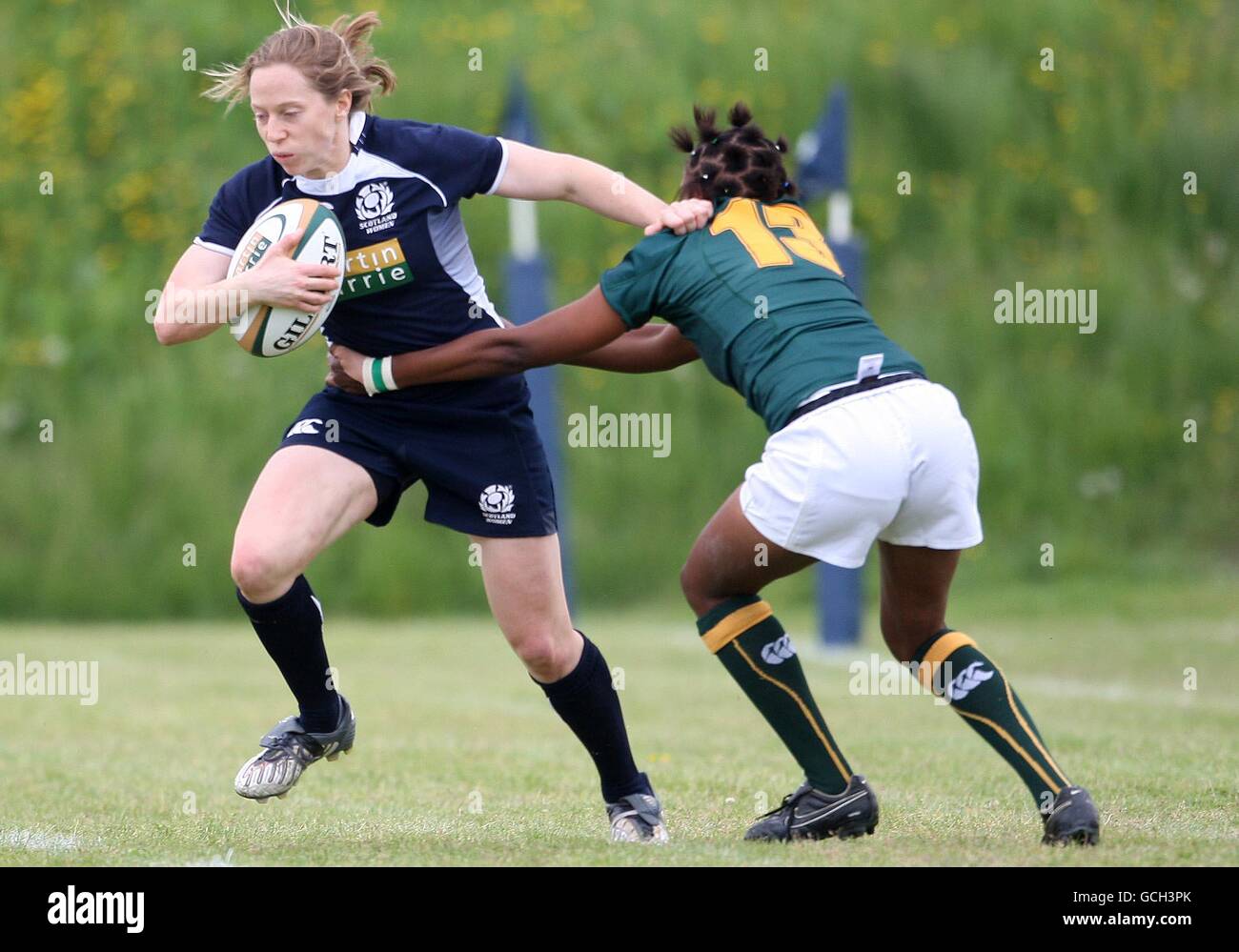 South africas charmaine kayser during the international friendly ...