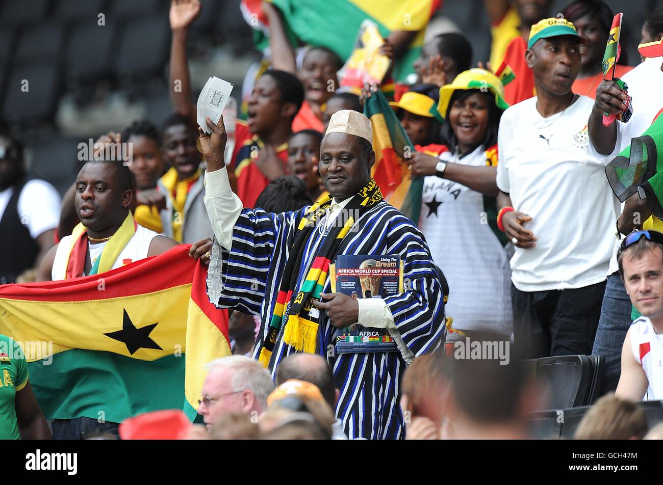 Ghana fans in the stands hi-res stock photography and images - Alamy