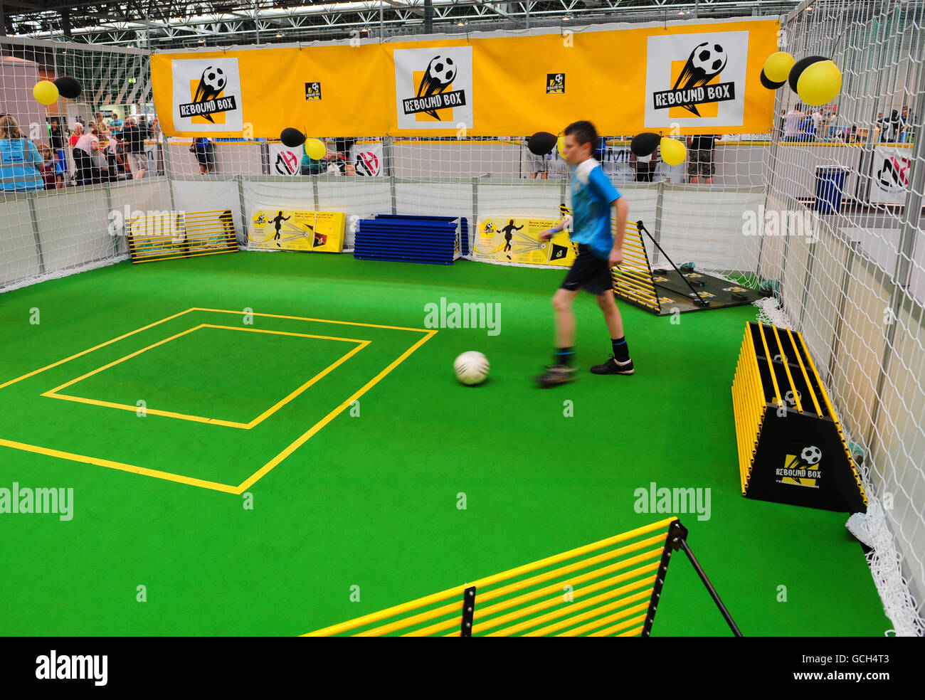 Football stand box hi-res stock photography and images - Alamy