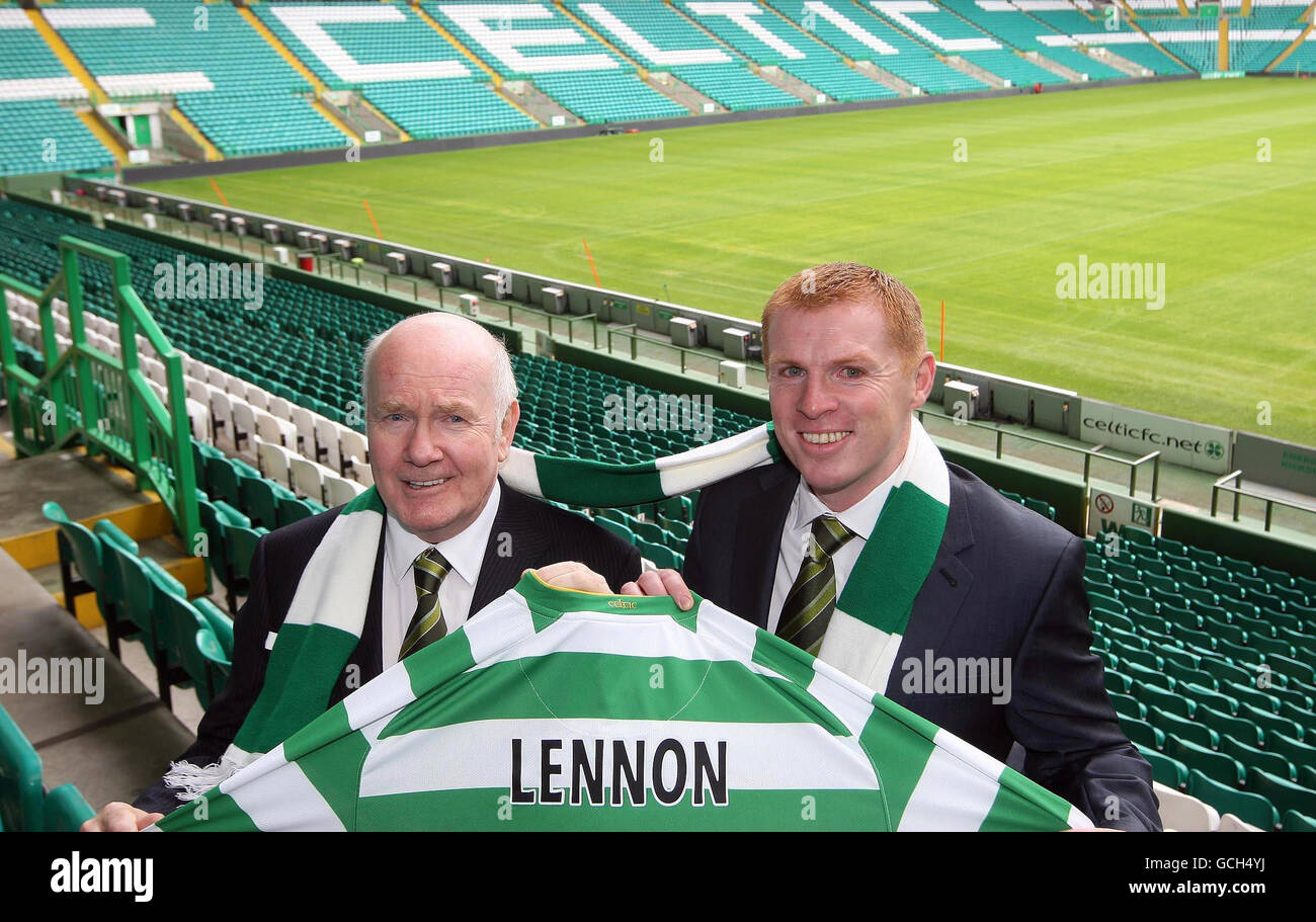 Soccer - Celtic Unveil New Manager - Celtic Park Stock Photo - Alamy