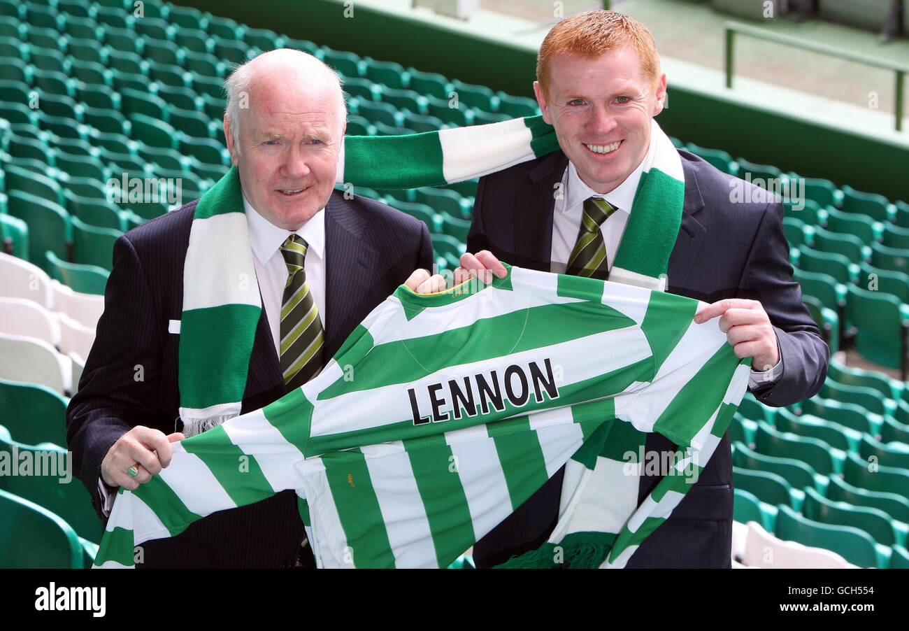 Soccer - Celtic Unveil New Manager - Celtic Park Stock Photo - Alamy
