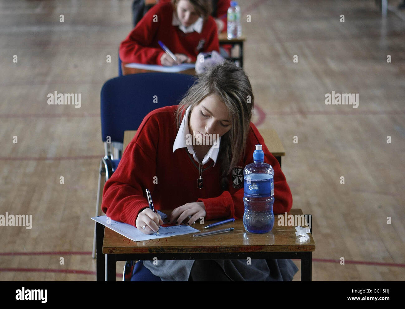 Students sitting exams Stock Photo - Alamy