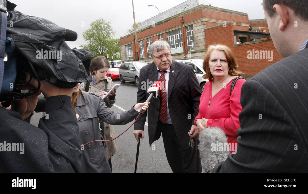 Daughter caroline igoe jailed 20 years murder boyfriend hi-res stock ...