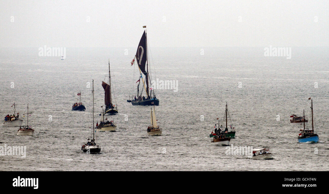 The 'little ships' arrive in Dunkirk for the 70th anniversary of ...