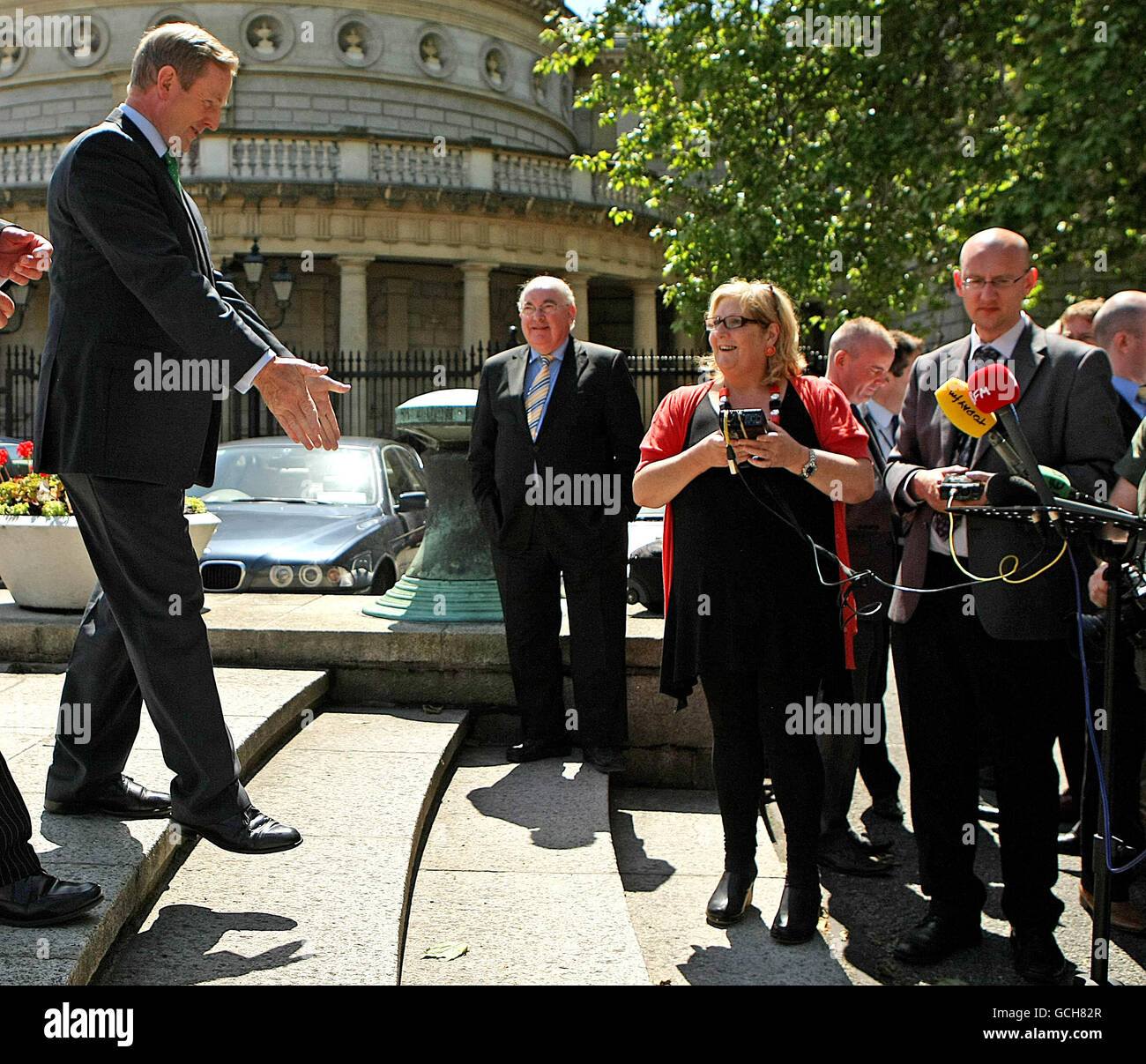 Gearoid O'Keeffe unveiled as Fine Gael member Stock Photo - Alamy