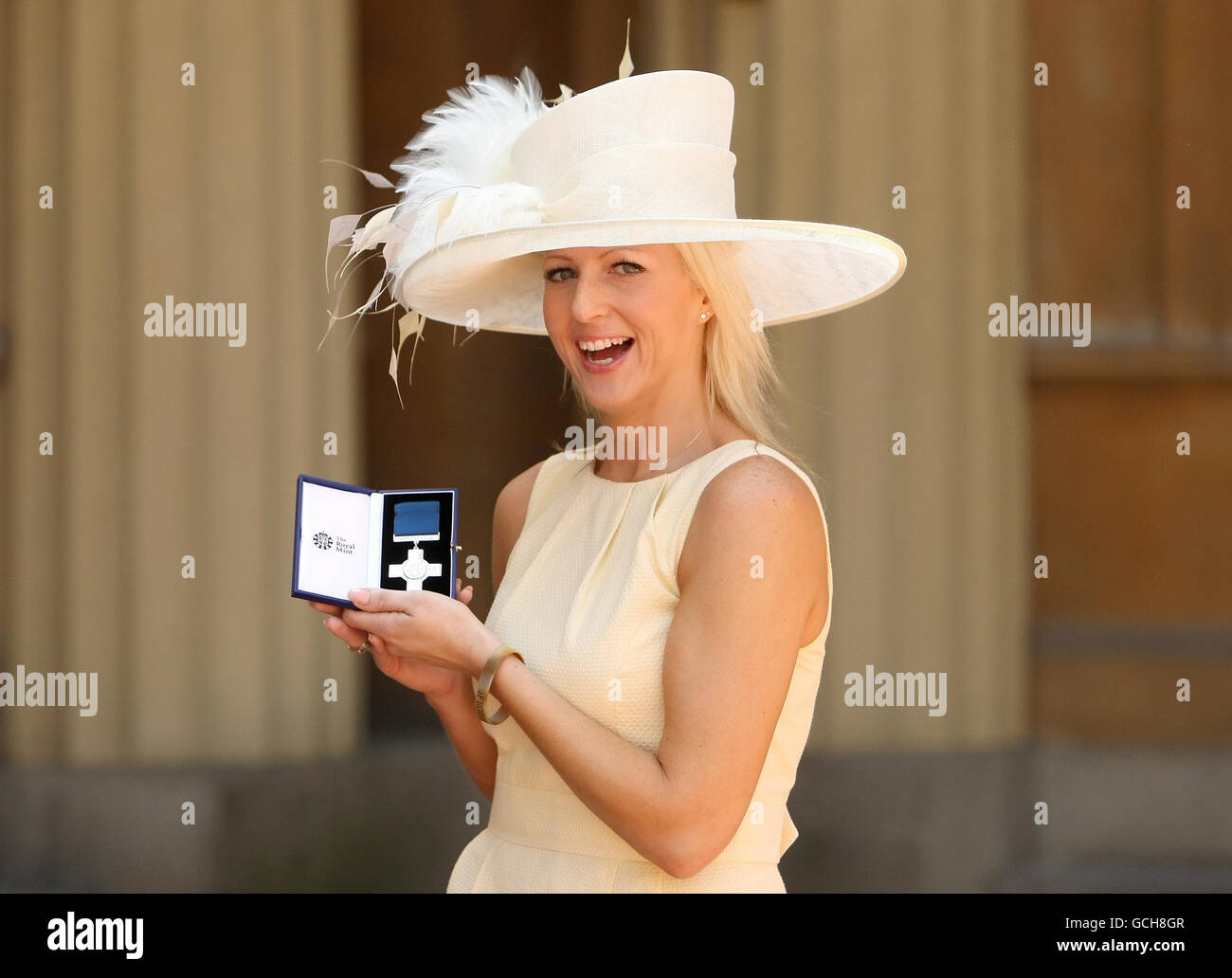 Christina Schmid, the widow of bomb disposal hero Staff Sergeant Olaf ...