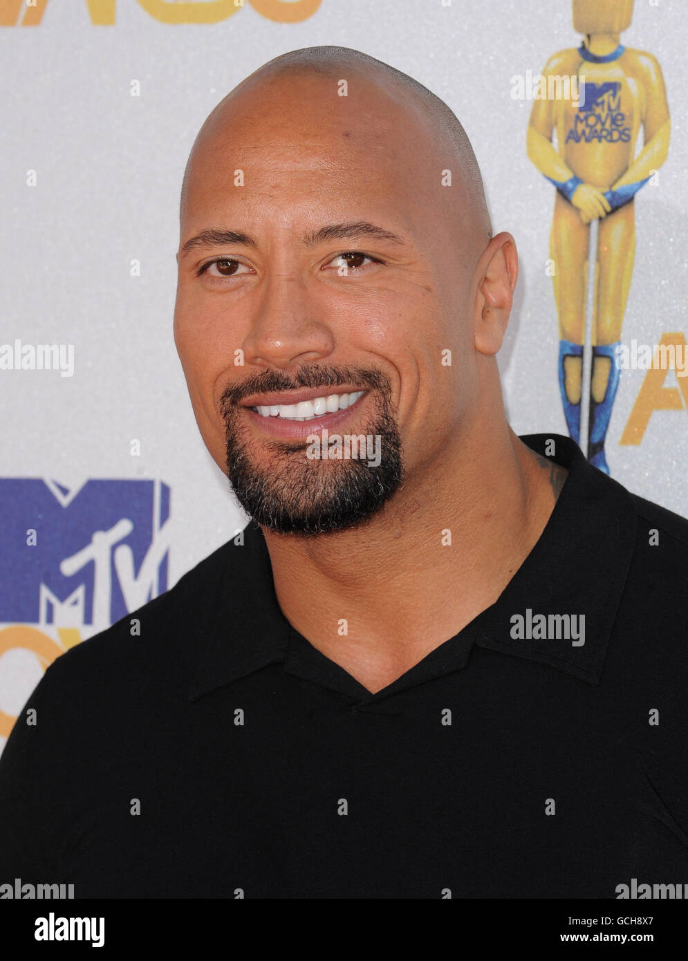 Dwayne johnson headshot hi-res stock photography and images - Alamy