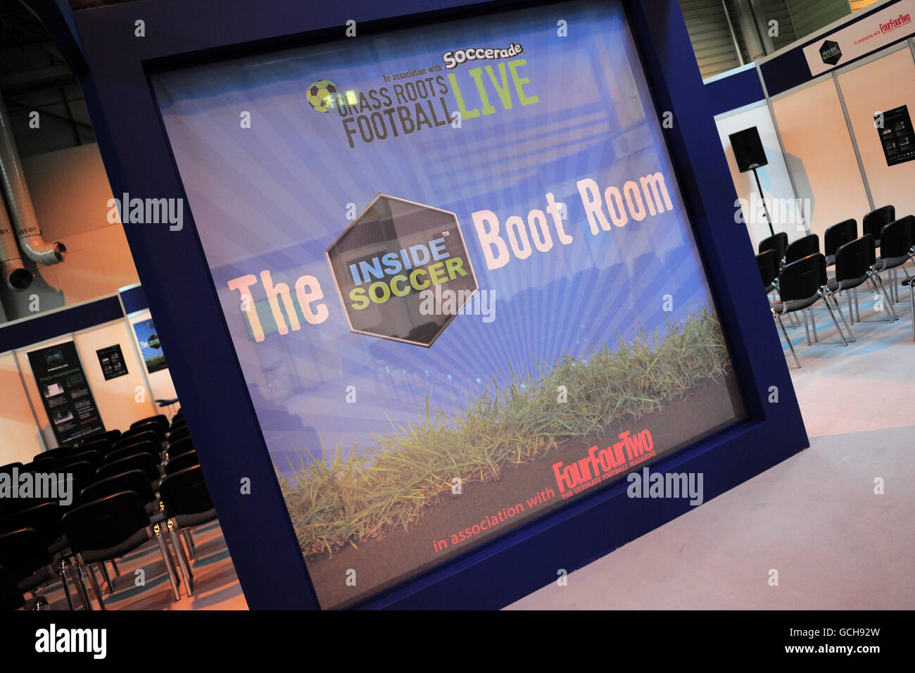 Football boot room hi-res stock photography and images - Alamy