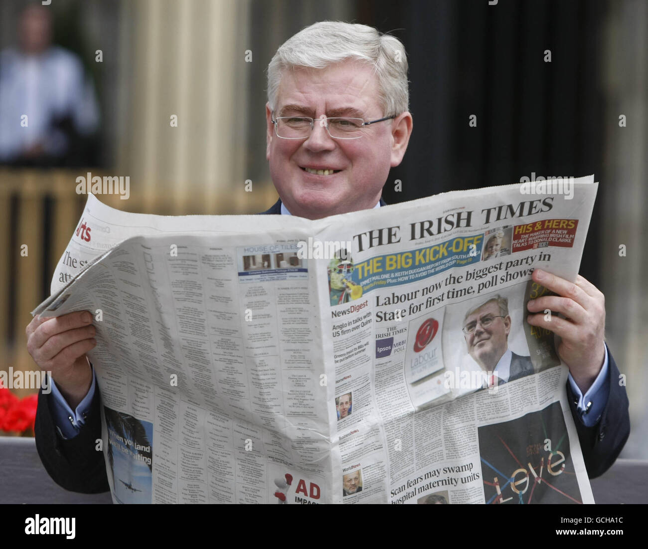 Poll suggests Irish Labour lead Stock Photo - Alamy