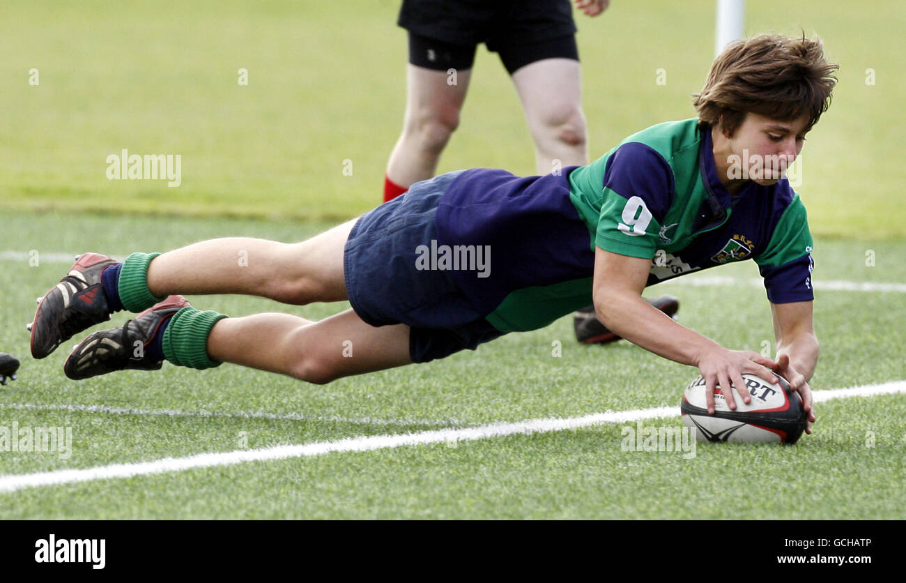 Rugby Union - Edinburgh Schools 7s Finals - Murrayfield Back Pitches ...