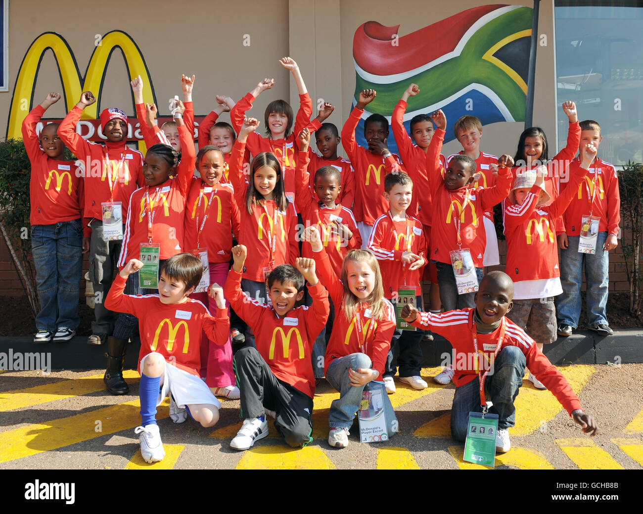 Soccer - 2010 FIFA World Cup South Africa - Mascots Stock Photo - Alamy