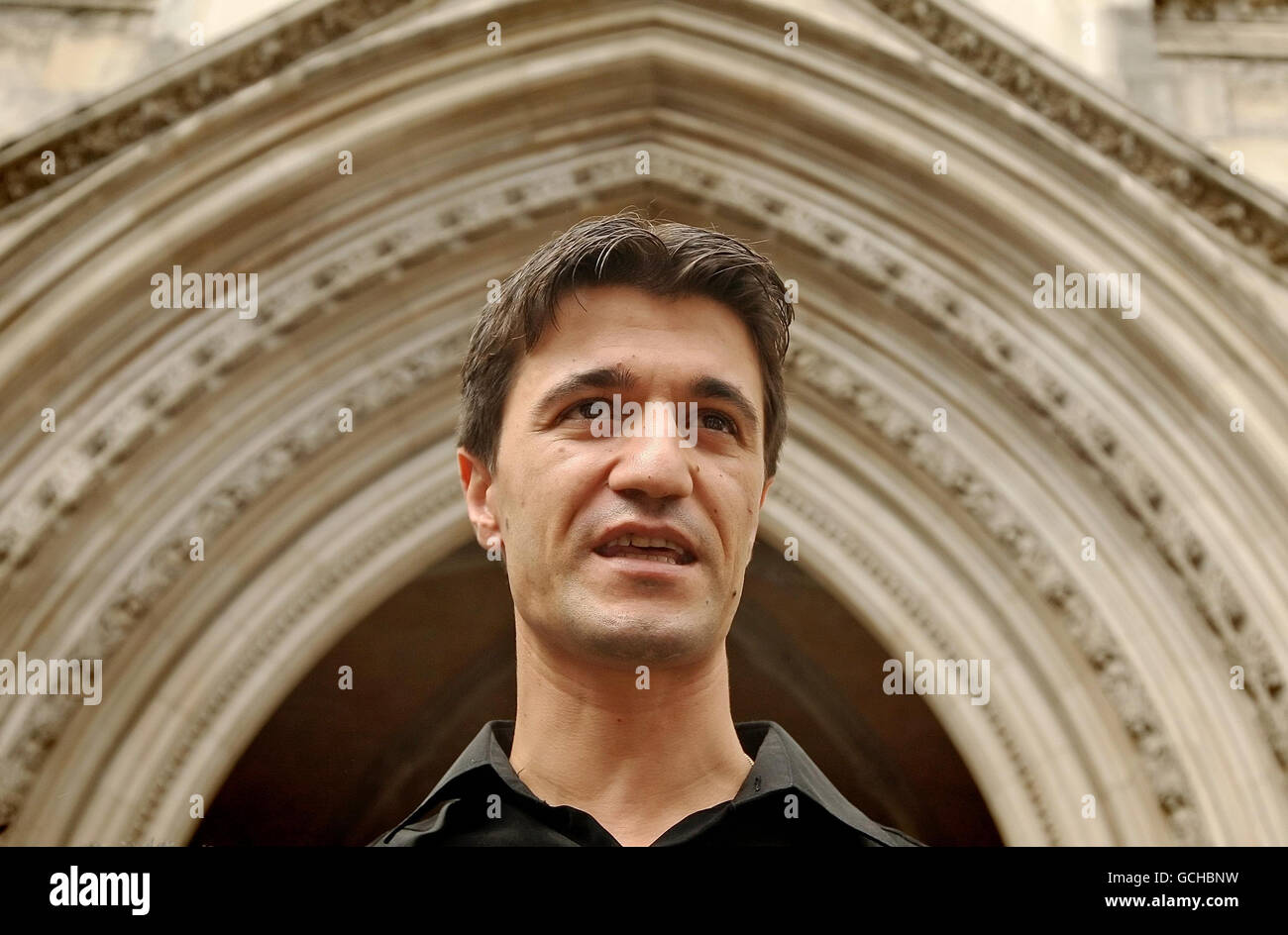 Edmond arapi outside high court hi-res stock photography and images - Alamy