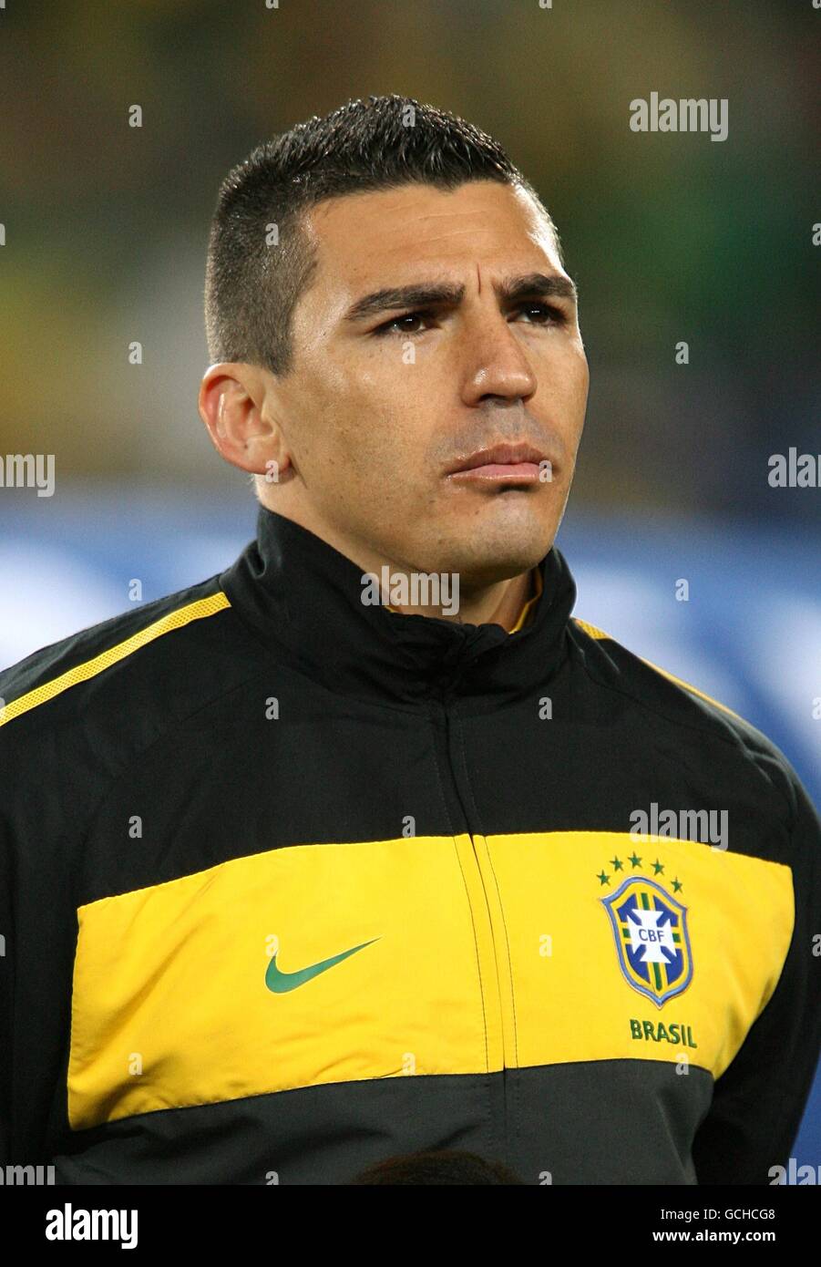 Lucio brazil fifa world cup 2010 hi-res stock photography and images ...