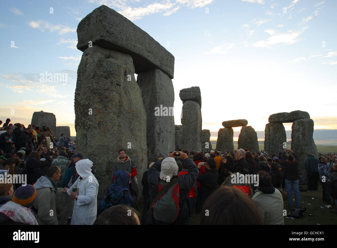 Summer solstice at Stonehenge Stock Photo - Alamy