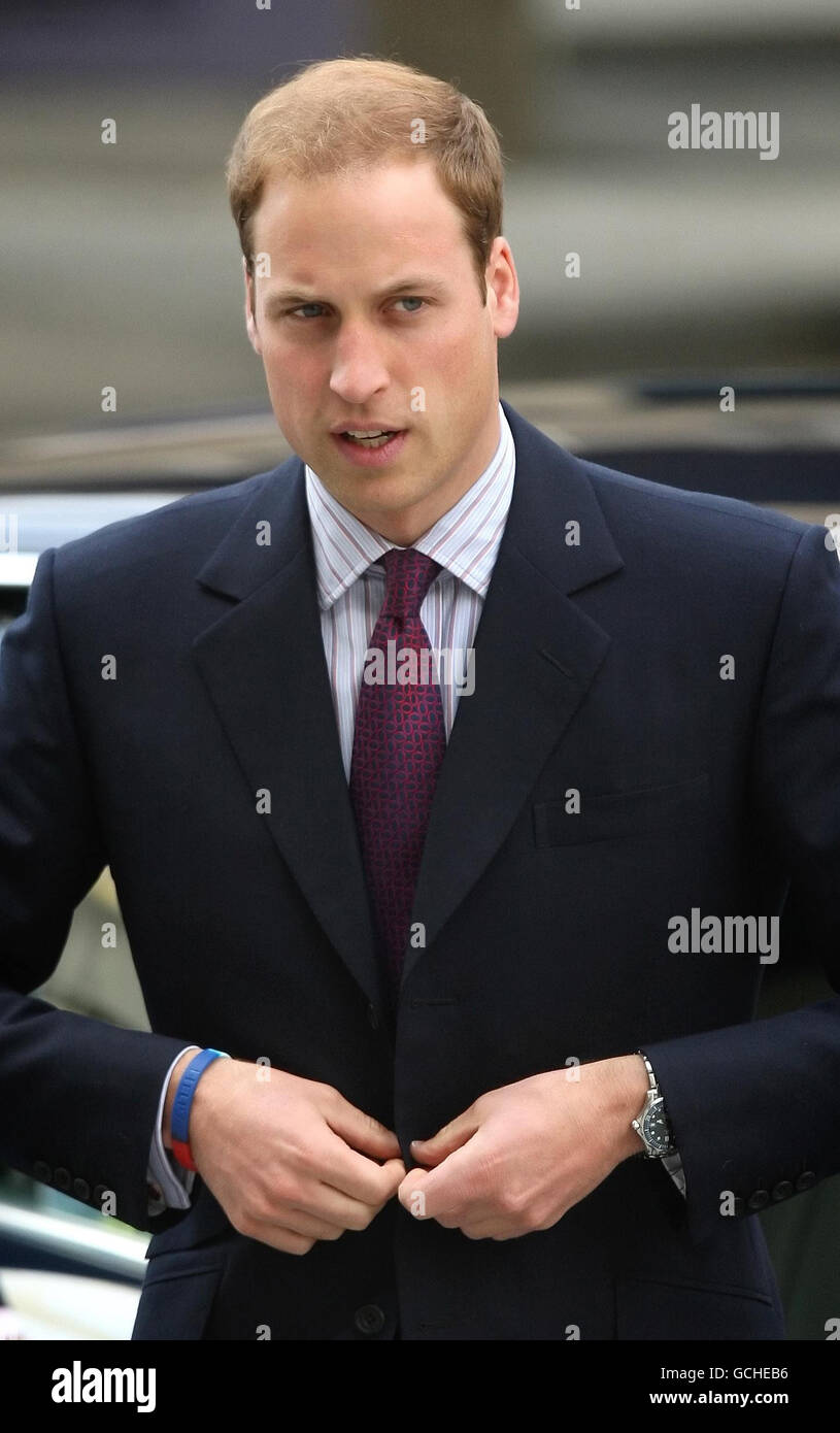 Prince William arrives at the Royal Festival Hall, at the South Bank ...