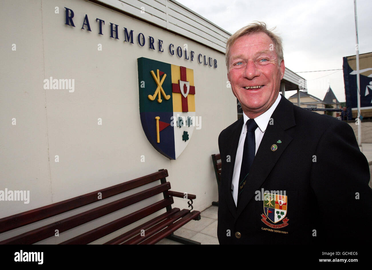 Former captain of Rathmore Golf Club Robbie Doherty outside the ...