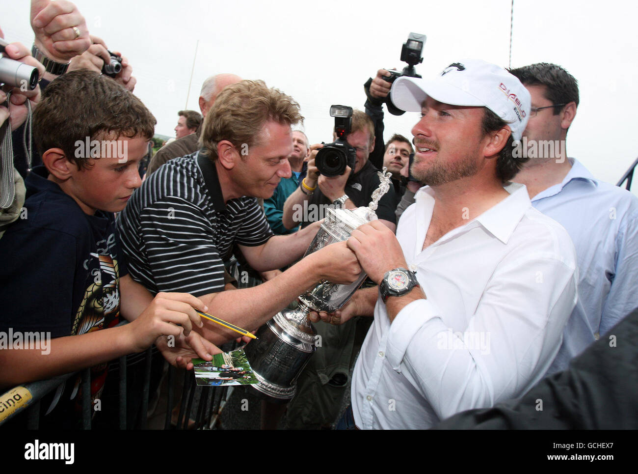 Graeme McDowell homecoming. New US Open champion Graeme McDowell is ...