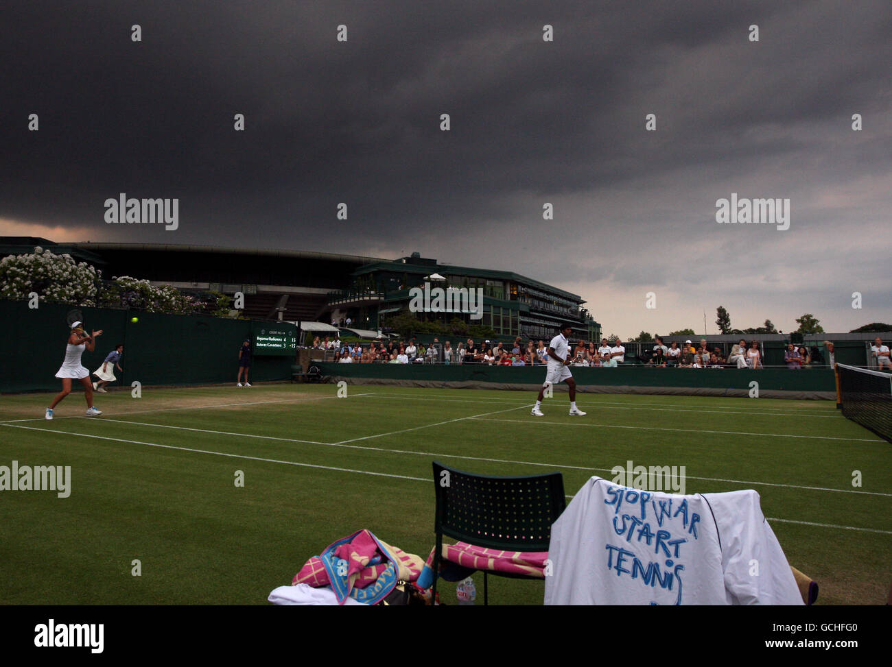 Australia's Anastasia Rodionova (left) and India's Rohan Bopanna in ...