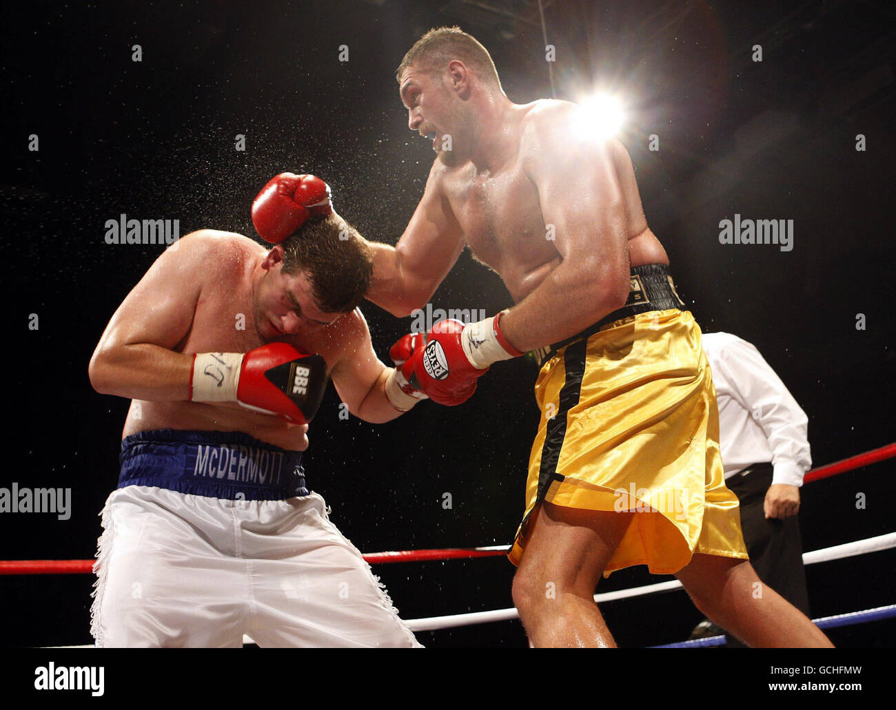Boxing - English Heavyweight Title - Tyson Fury v John McDermott ...