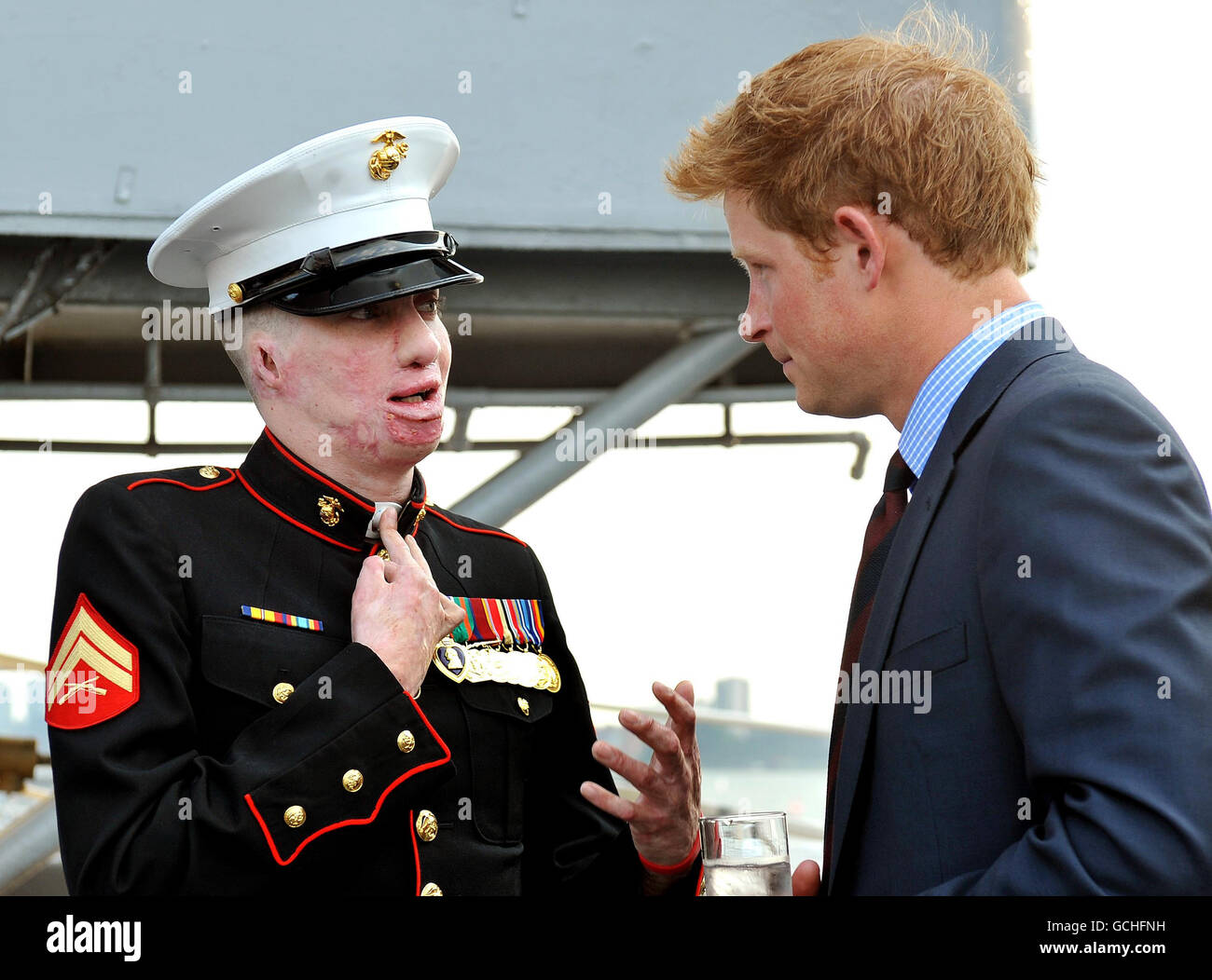 Prince Harry American visit Stock Photo - Alamy