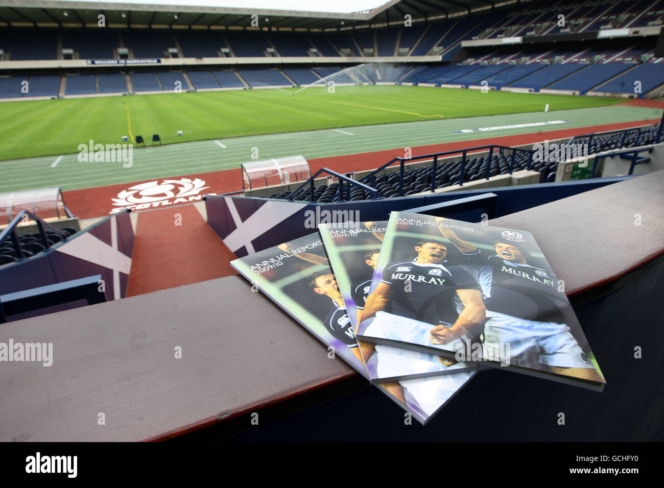 Rugby Union - SRU Photocall - Murrayfield. General Views of the ...