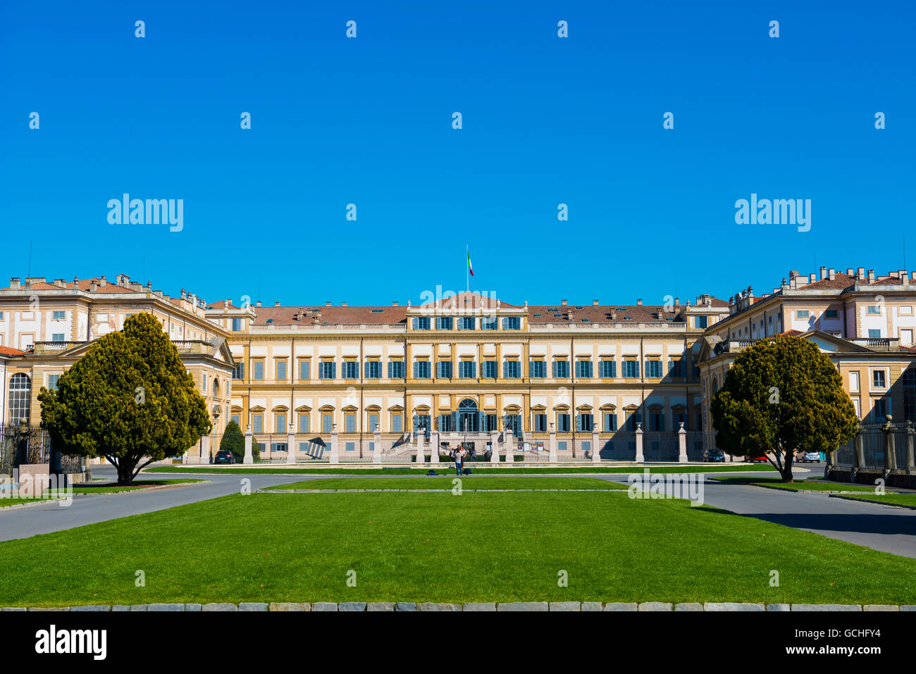 Royal villa of Monza; Monza, Lombardy, Italy Stock Photo - Alamy