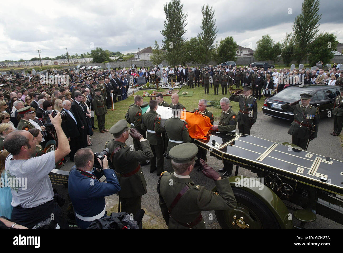 The funeral of former Chief of Staff of the Defence Forces, Dermot ...