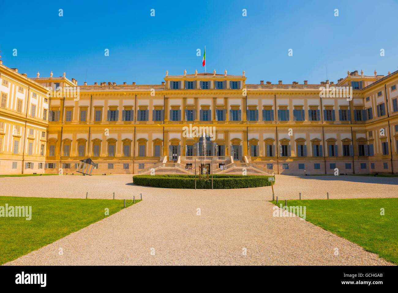 Royal villa of Monza; Monza, Lombardy, Italy Stock Photo - Alamy