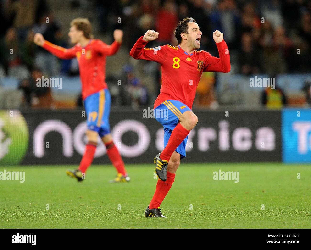 Xavi spain 2010 world cup final hi-res stock photography and images - Alamy