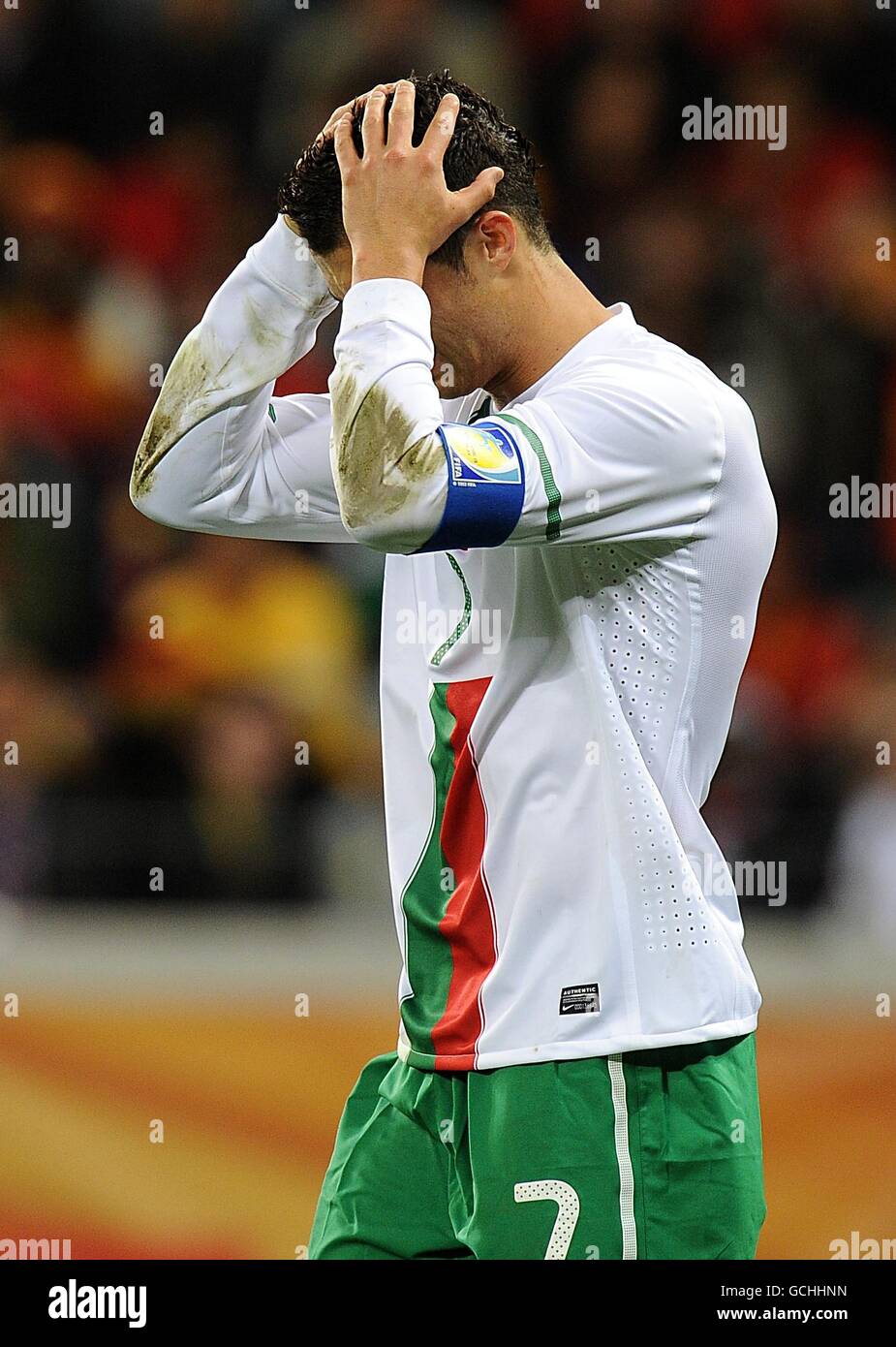 Portugals Cristiano Ronaldo Shows His Frustration During The Match Hi