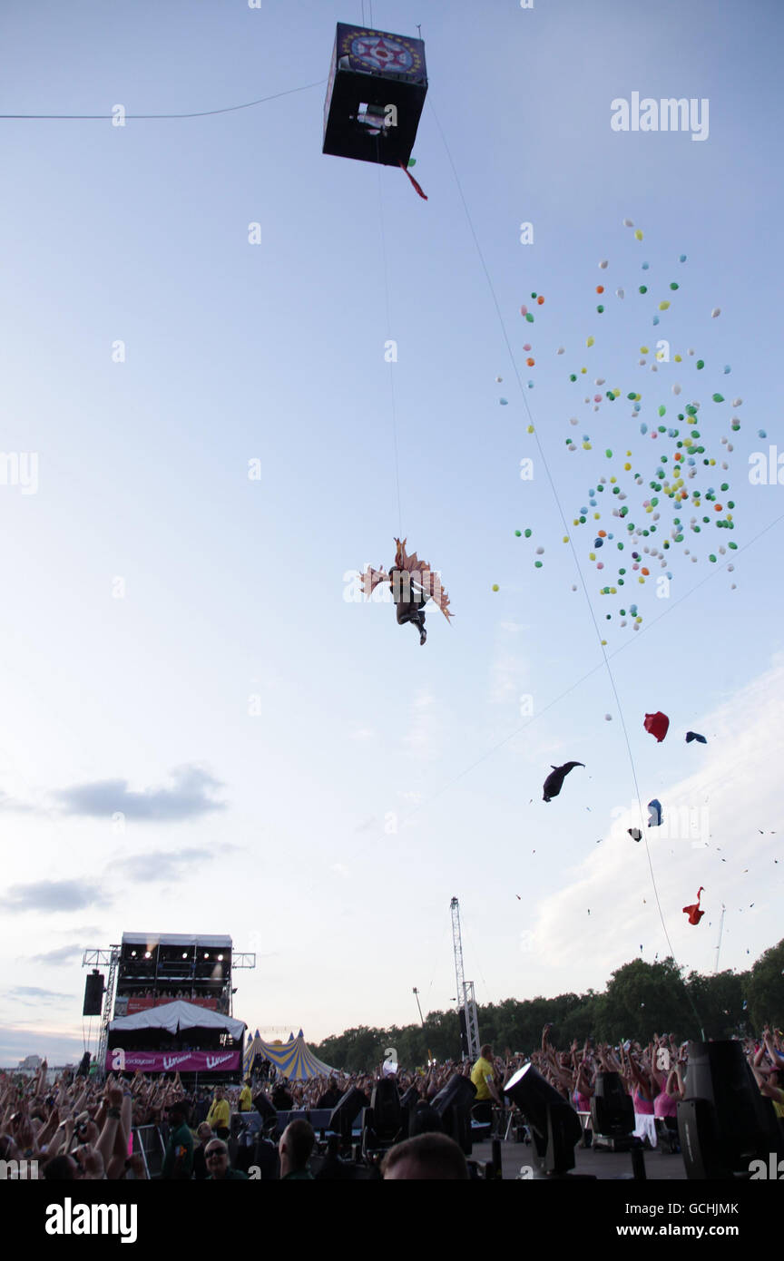 Wireless Festival 2010 - Friday Stock Photo - Alamy