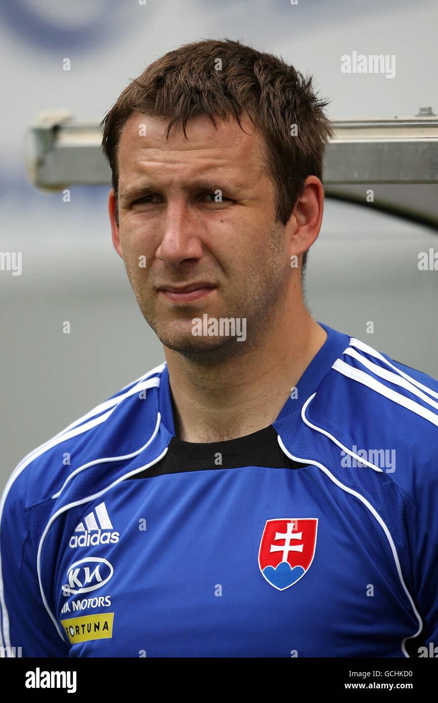 Slovakia goalkeeper dusan pernis hi-res stock photography and images ...
