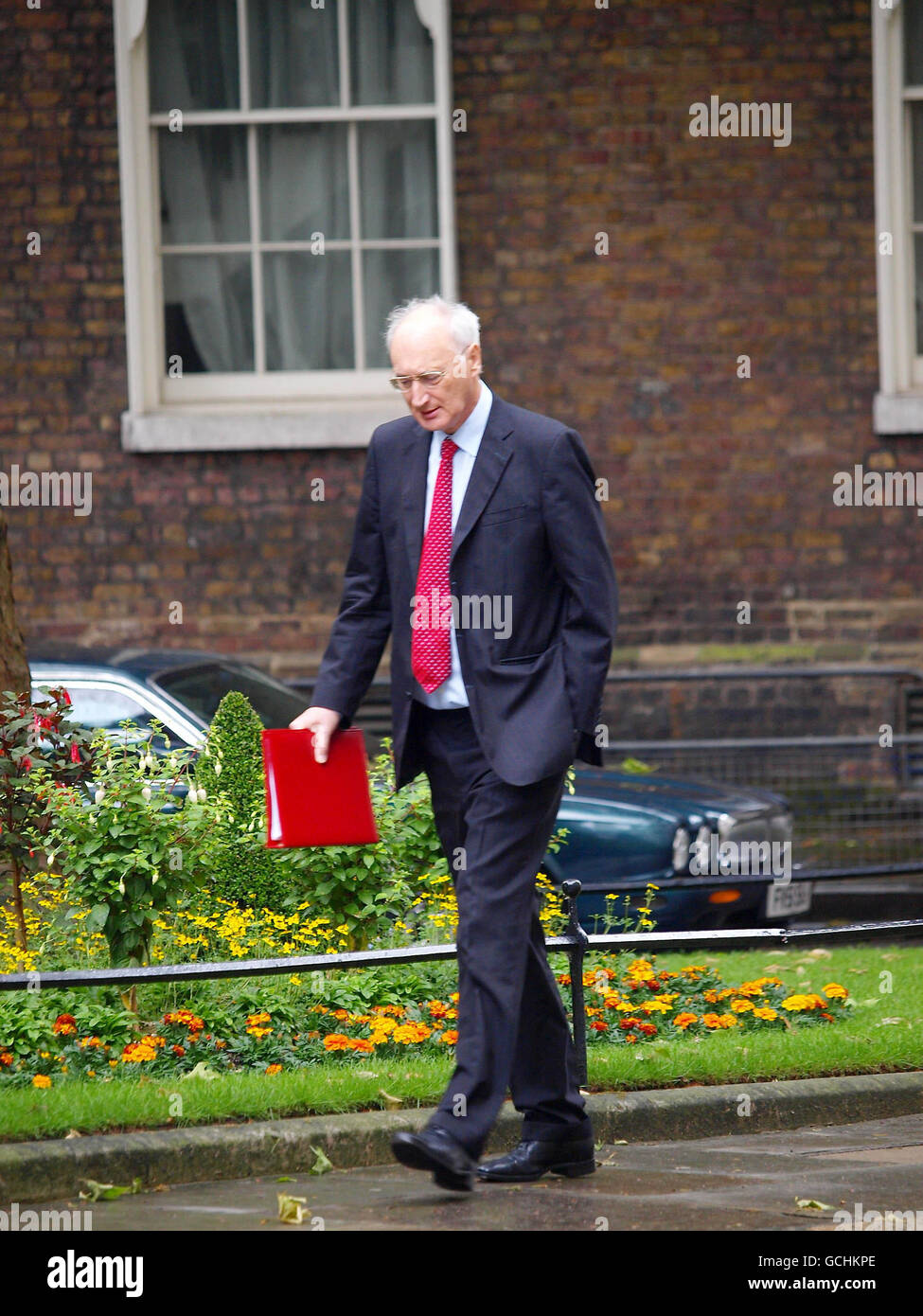 Leader of the House Sir George Young arrives in Downing Street for a ...