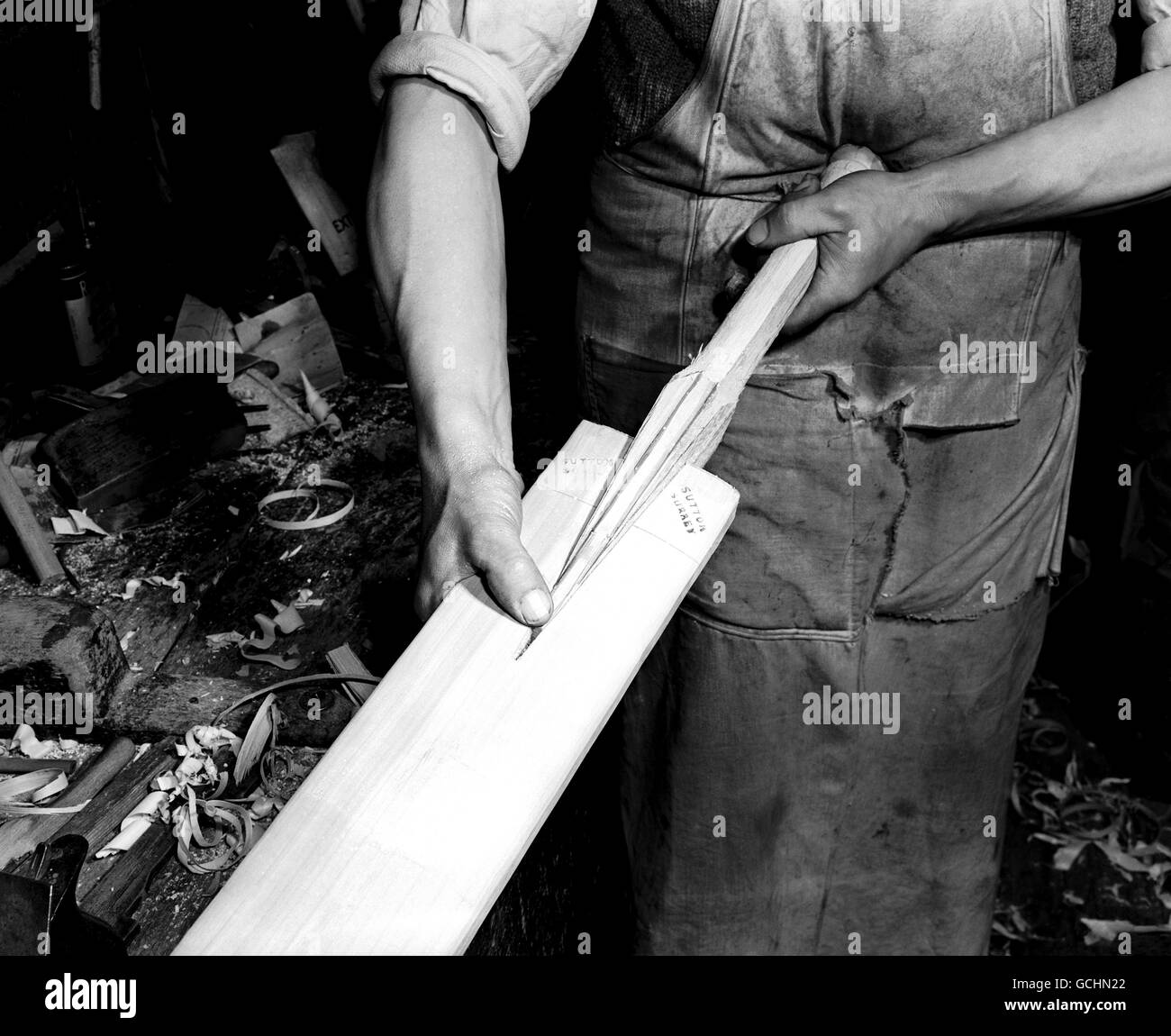 Alex Odd makes the handles from Sarawak cane. Nine canes go into the ...