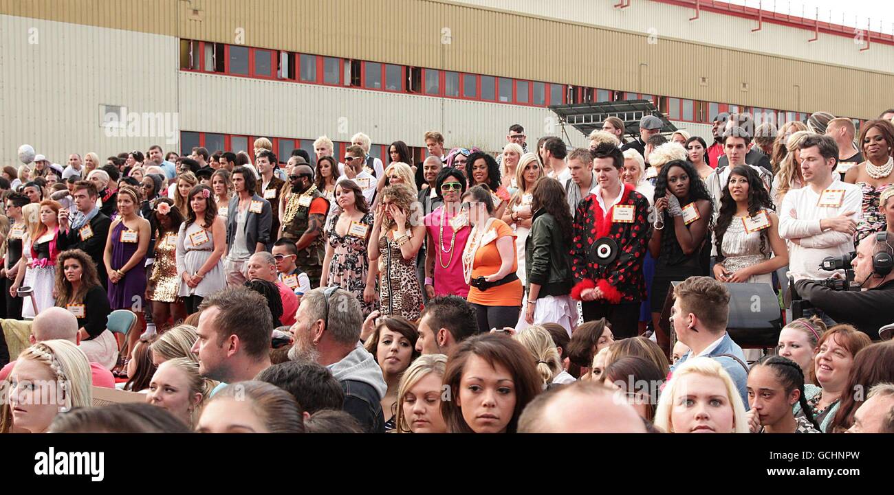 Big Brother 11 - Launch Night Stock Photo - Alamy