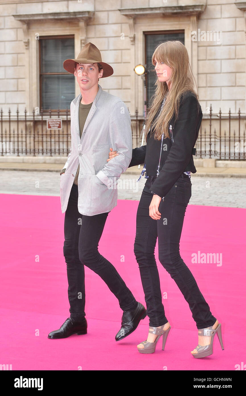 Johnny Borrell arrives for the Royal Academy Summer Exhibition 2010 VIP ...