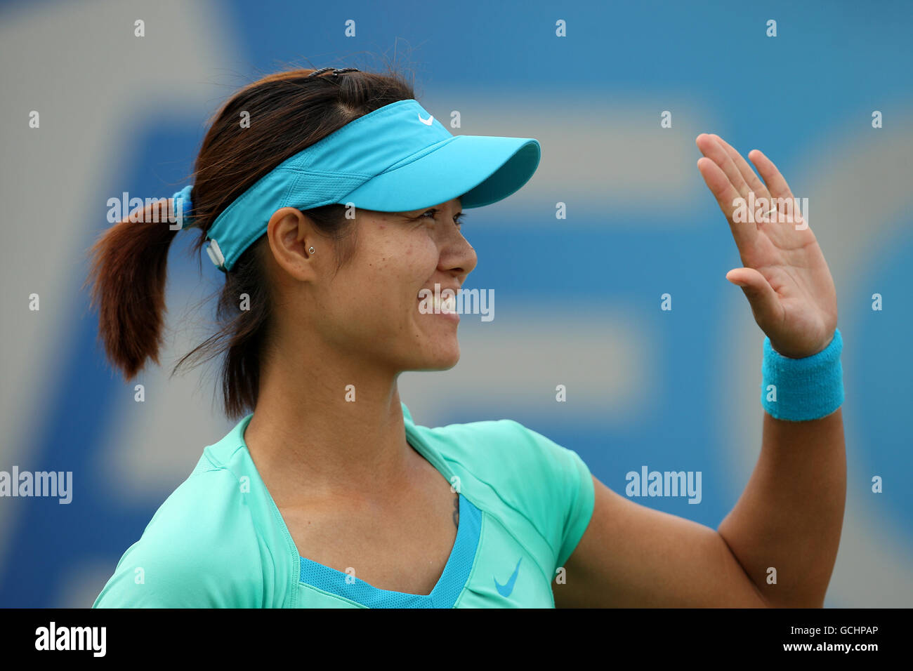 China's Na Li celebrates victory in the Singles Final of the Women's ...