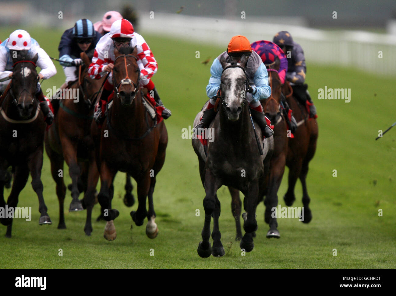 Horse Racing Family Fun Day Doncaster Racecourse High Resolution Stock ...