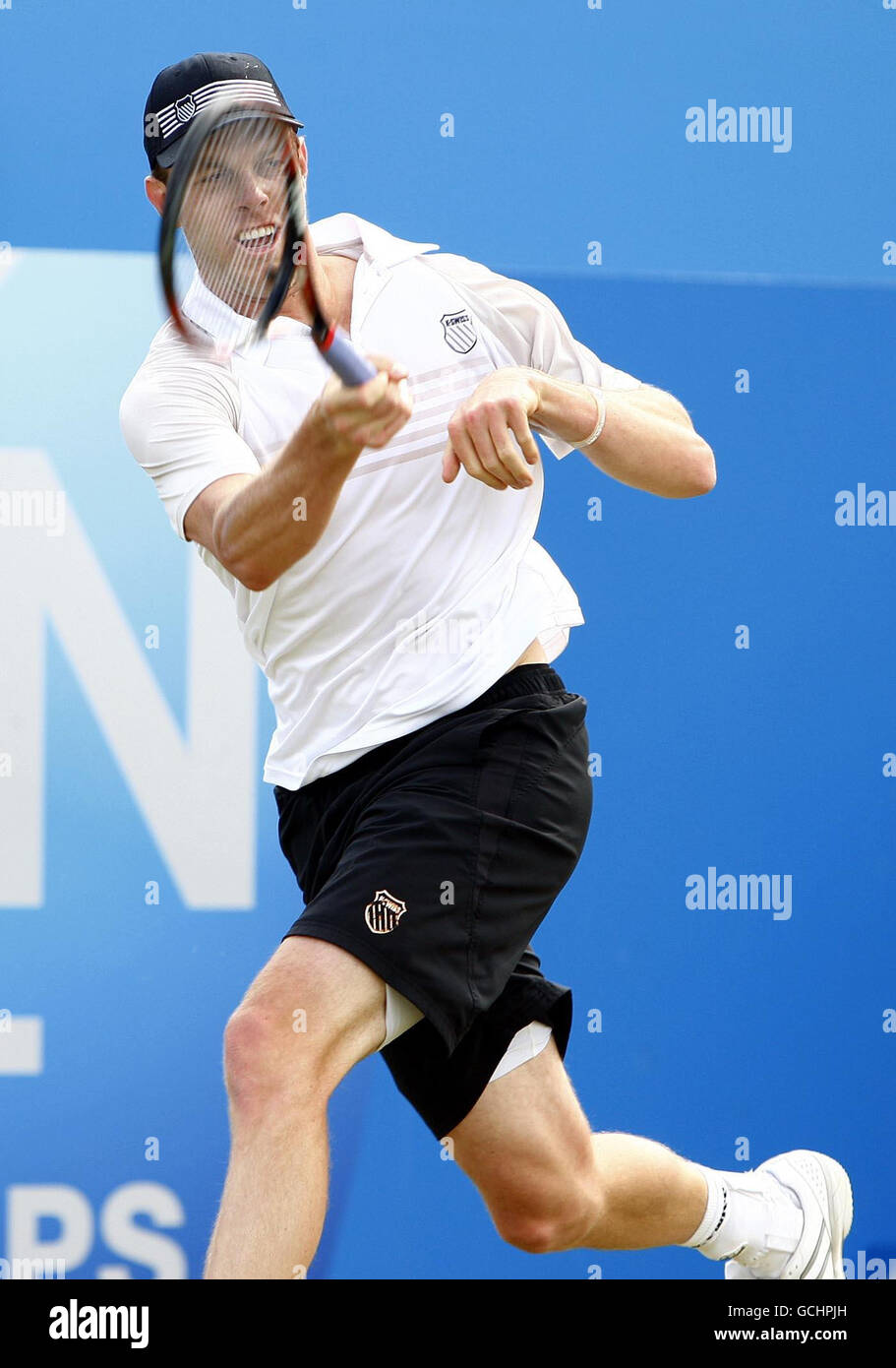 Sam Querrey during the AEGON Championships at The Queen's Club, London ...